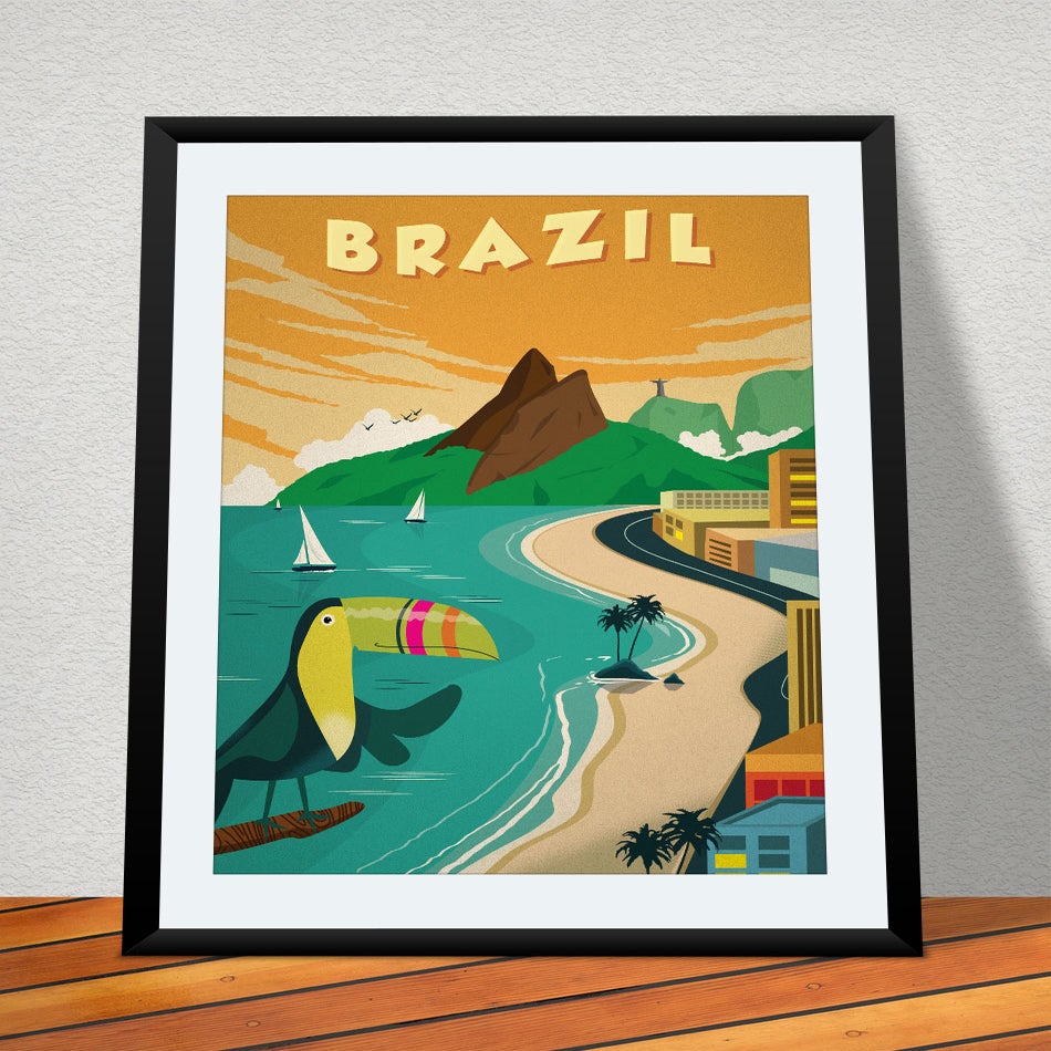 Brazilian Beach Posters