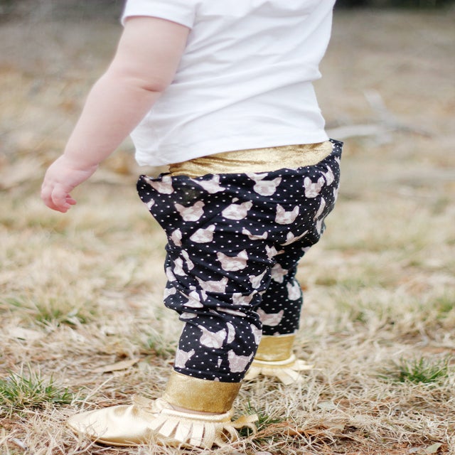 the TRIANGLE pants 18M to 8 PDF pattern | see kate sew