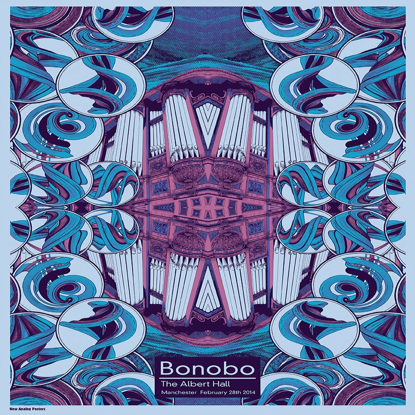 Bonobo Albert Hall Edition / New Analog Posters