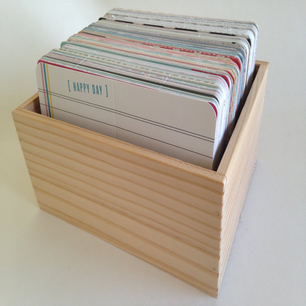 4x6 Storage Box / All Ready Memories