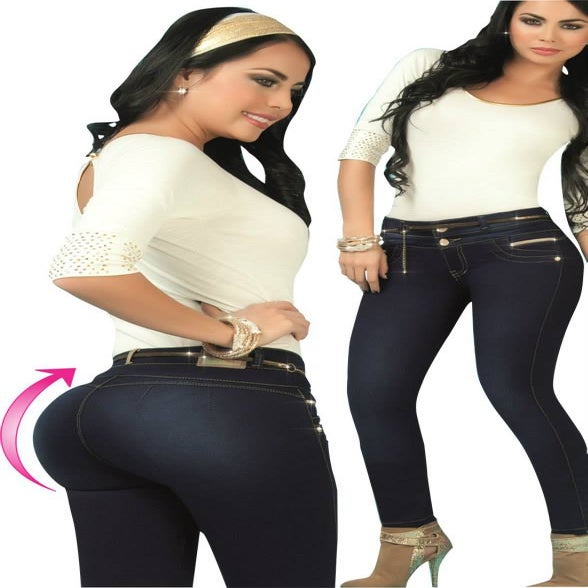 Loila Hearts Curves — Colombian Butt Lift Jeans Nicolle