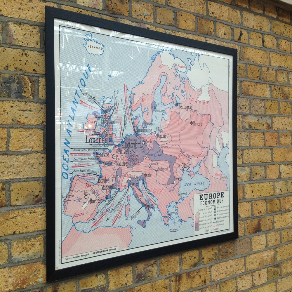 Map Of Europe In 1950 - Map