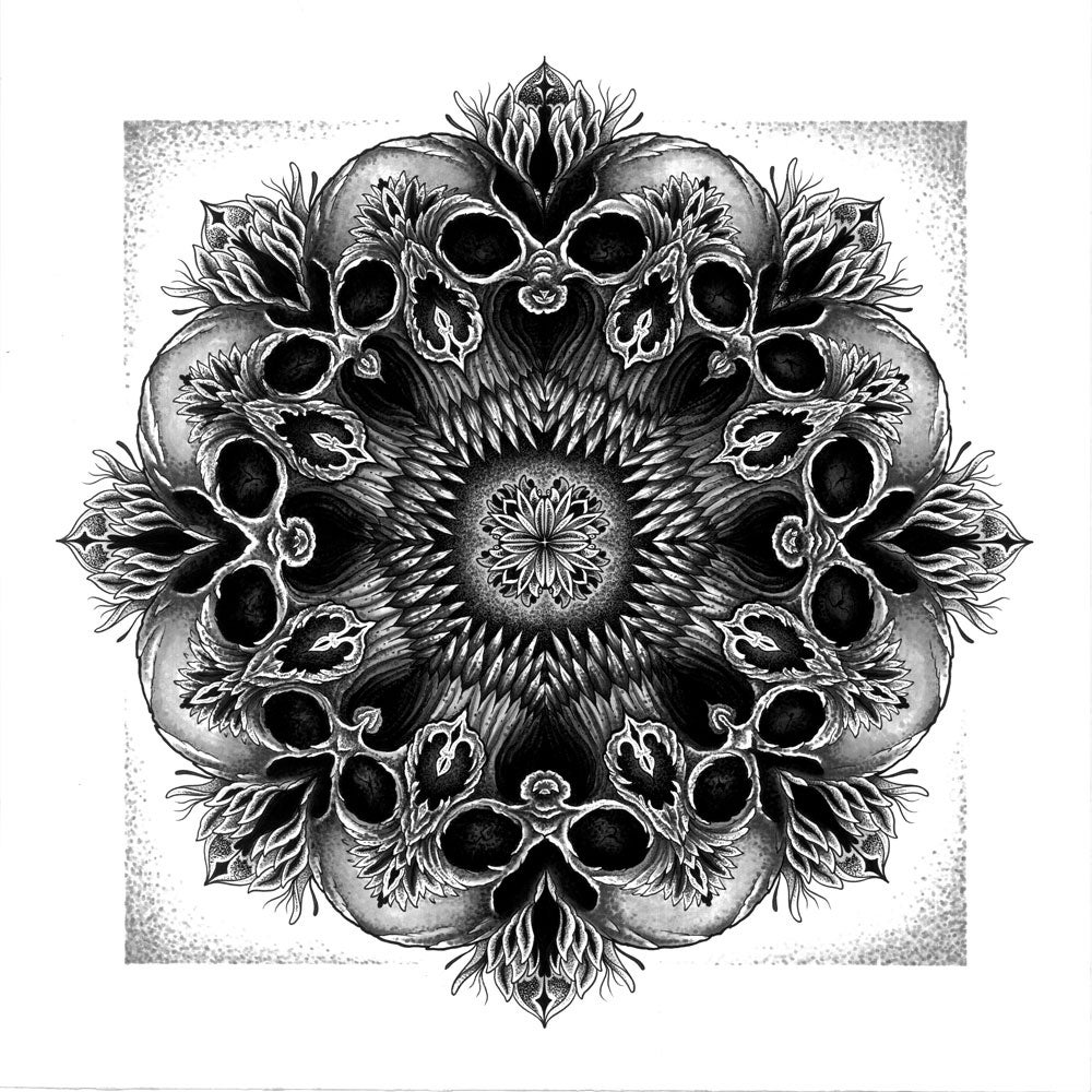 Skull Mandala Tattoos