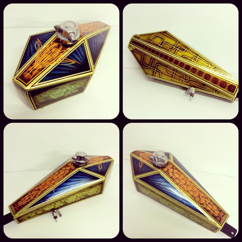 Coffin Gas Tank / Sick Chop Garage Shop