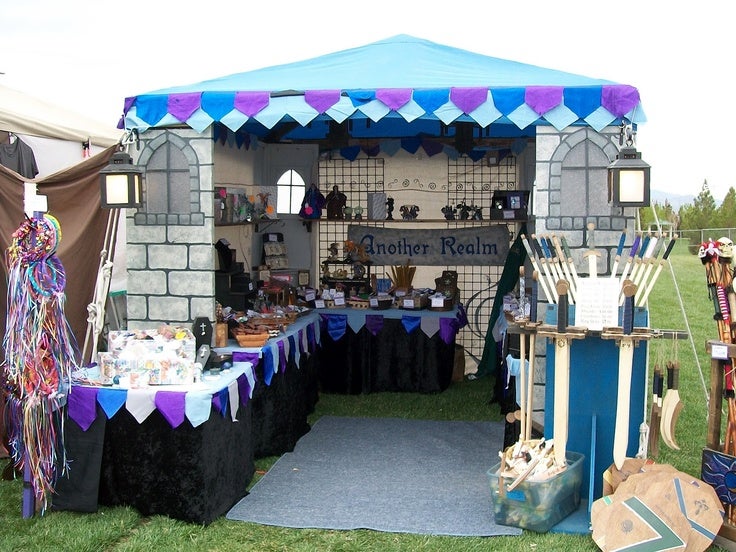 6 X 4 M Medieval Market Stall Site / Medieval Market