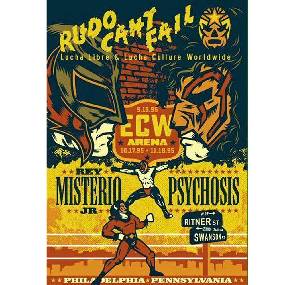 Rey Mysterio vs. Psychosis 20th Anniversary of their ECW matches Poster ...
