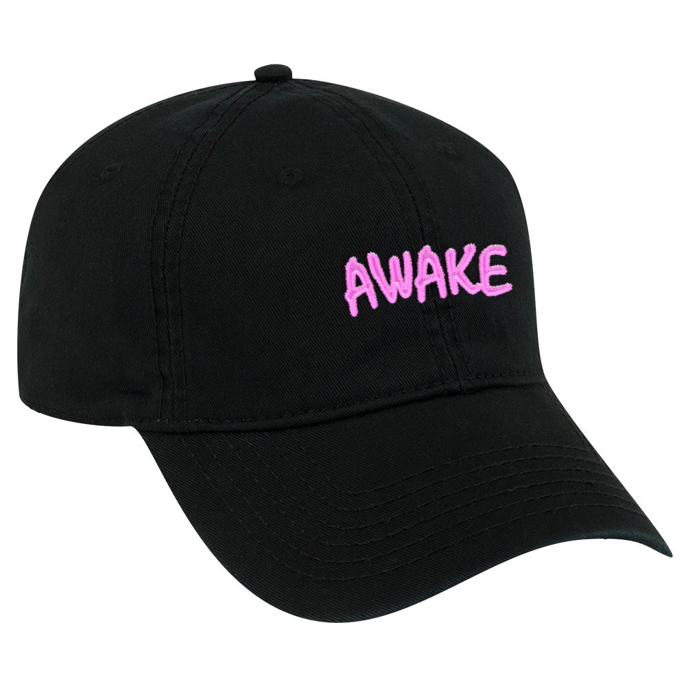 Awake Dad Hat Black / Austin Awake