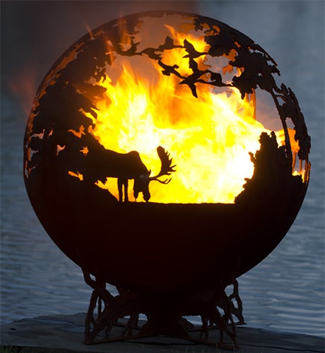 Firepits Of London — DEEP FOREST – FIRE PIT GLOBE
